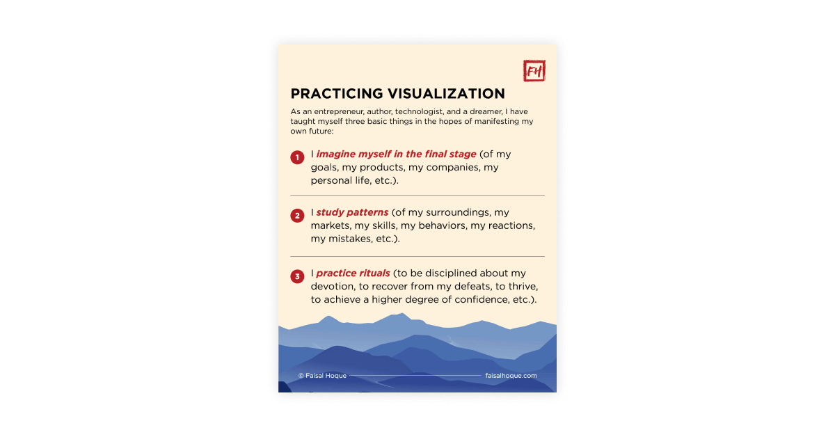 Practicing Visualization